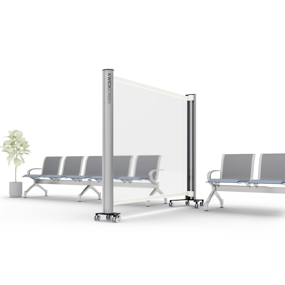 Kwickcreen® Pro Privacy Screen-Hospital & Healthcare Furniture–Teal | Teal