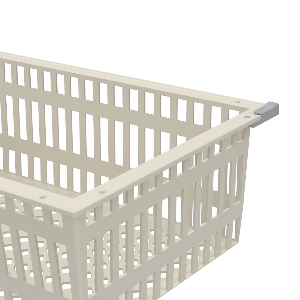 Eolis® Treatment Cart with Roller Shutter & Mesh Baskets | Teal