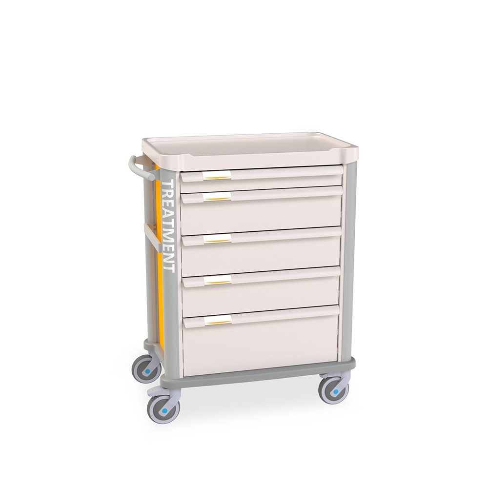 Eolis® Modular Cart General Cart with Drawers. | Teal
